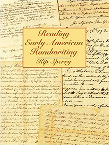 Reading Early American Handwriting - Gen-Find